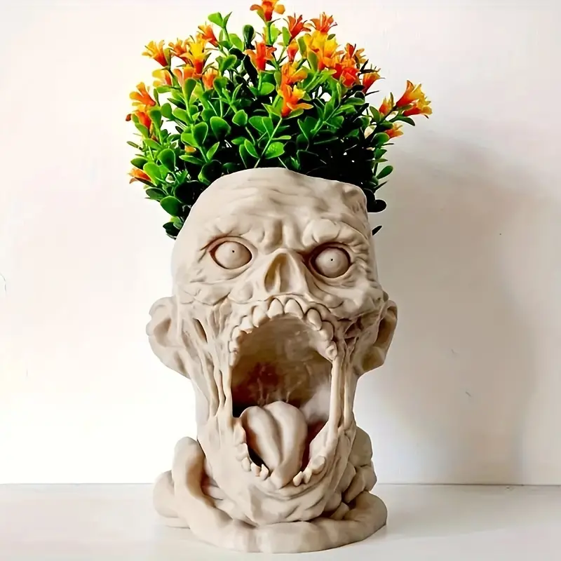 Zombie Indoor Plant Pot - Indigo Dragon
