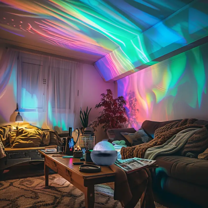Aurora & Sky Projector LED Lamp - Indigo Dragon